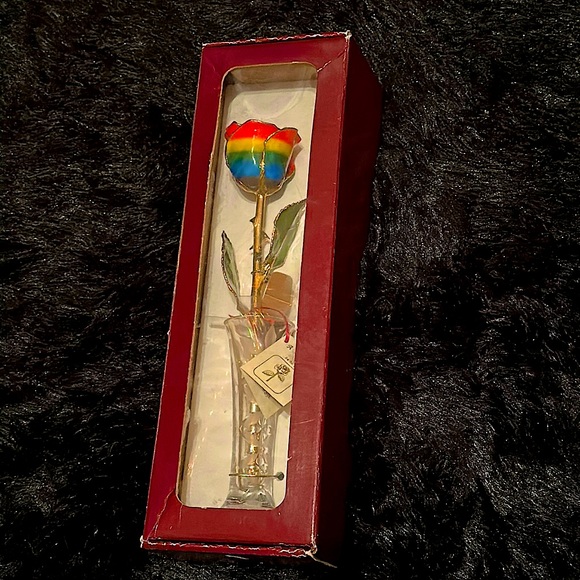 the forver rose | Other | The Forever Rose Preserved With 24k Gold ...
